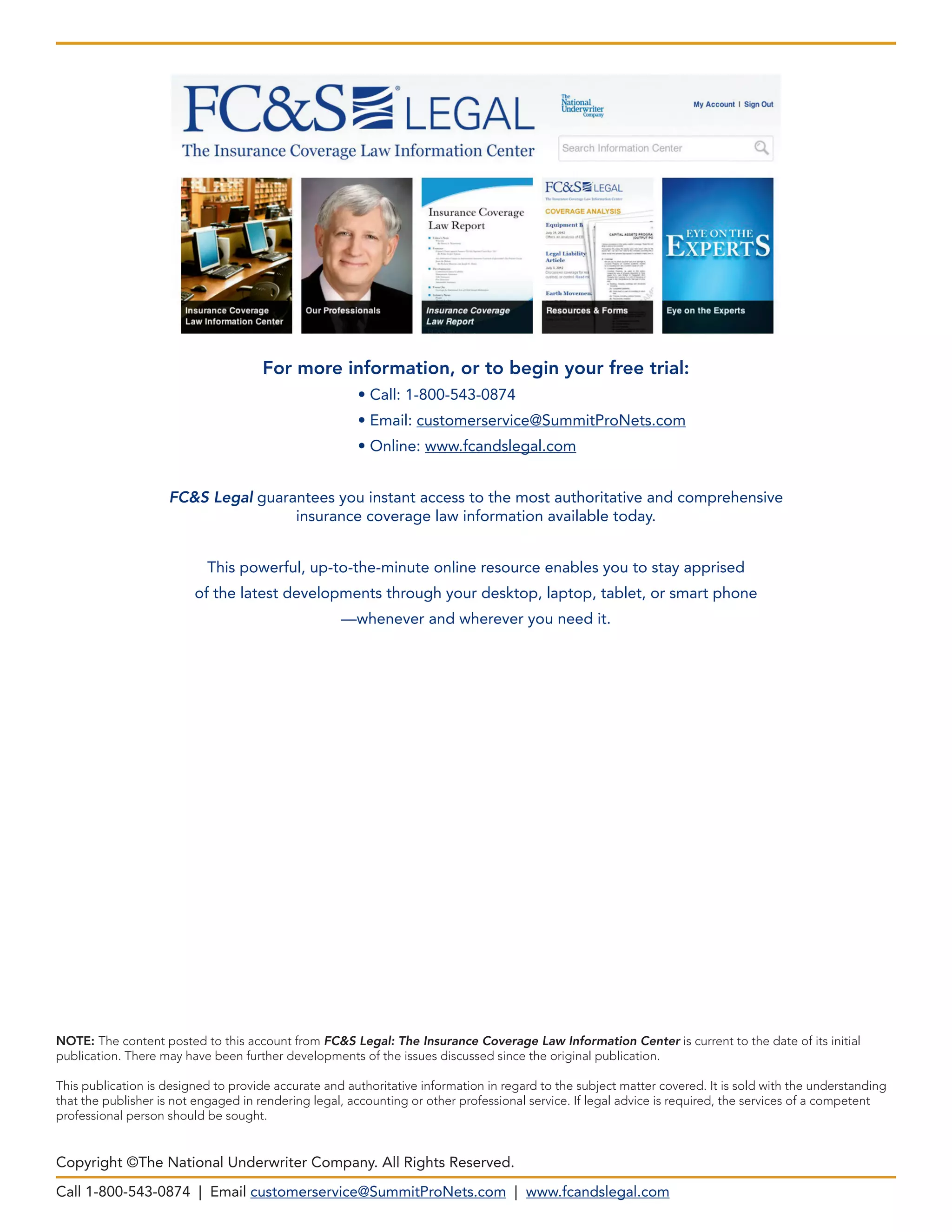 Trial Strategy: Using "Other Paper" in a Motion to Remand a Coverage ...