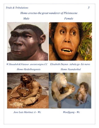 Trials & Tribulations Cchap 17.1 -pleistocene - epoch | PDF