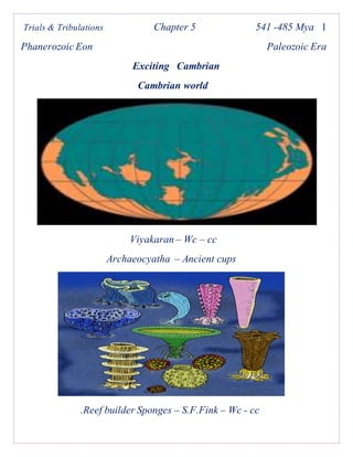 Paleozoic Era Cambrian Period