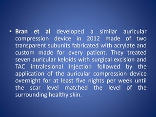 Role of Triamcinolone in Hypertrophic scar and keloid | PPTX