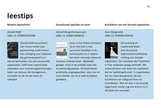 TriamFloat Magazine Strategisch Leren | PPT