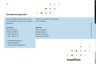TriamFloat Magazine Strategisch Leren | PPT