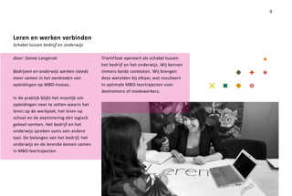 TriamFloat Magazine Strategisch Leren | PPT