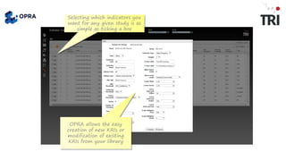 TRI and OPRA Overview | PPT