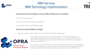 TRI and OPRA Overview | PPT