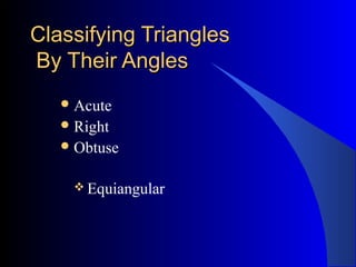 Triangle | PPT