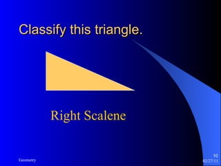 Triangle classification-1 | PPT