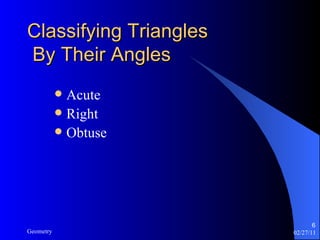 Triangle classification-1 | PPT