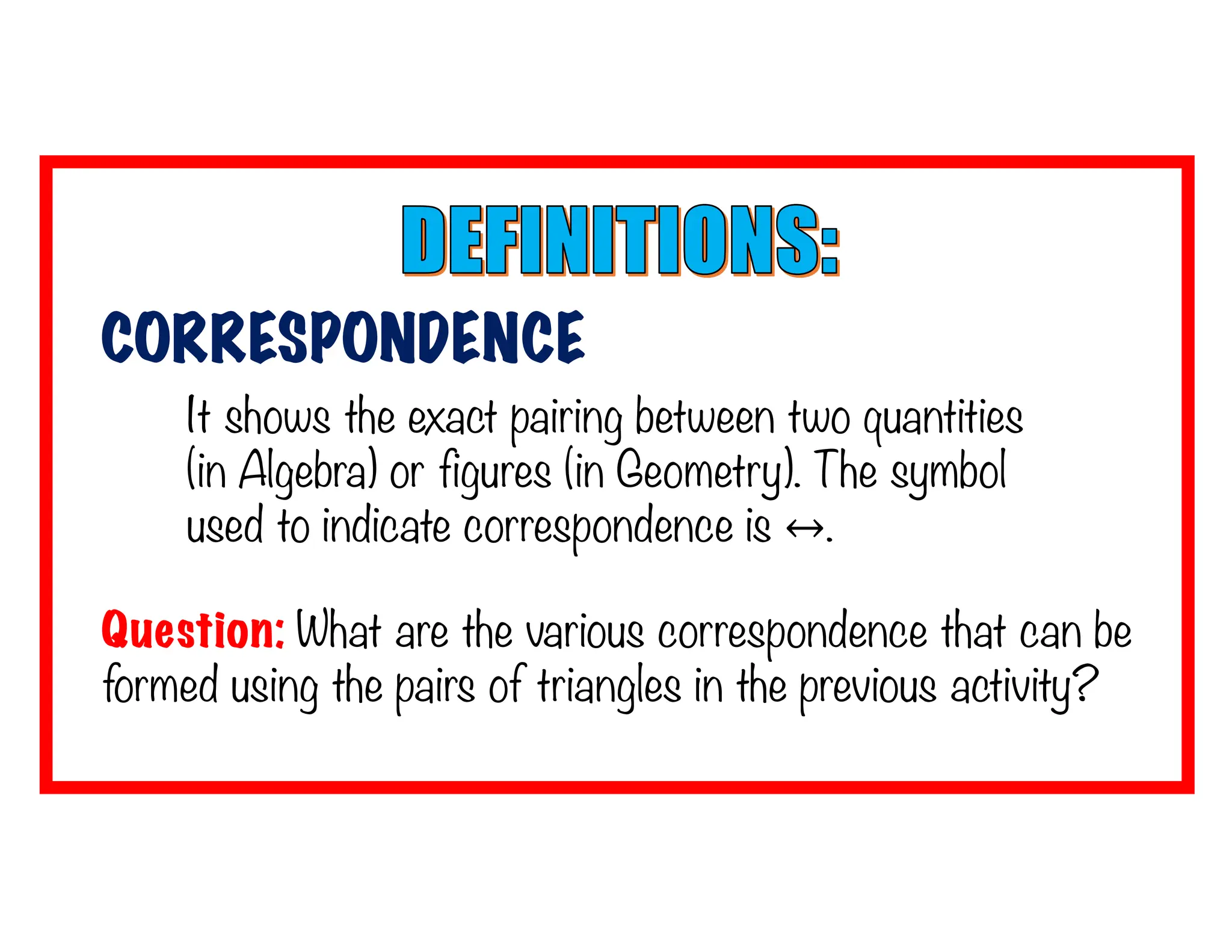 Triangle Congruence (SSS, SAS, ASA and SAA/AAS) | PDF