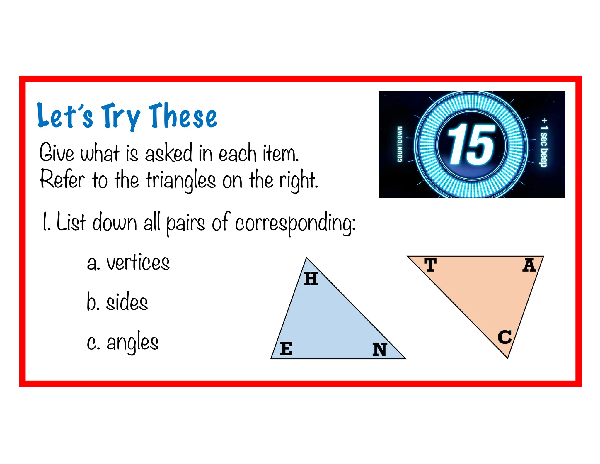 Triangle Congruence (SSS, SAS, ASA and SAA/AAS) | PDF