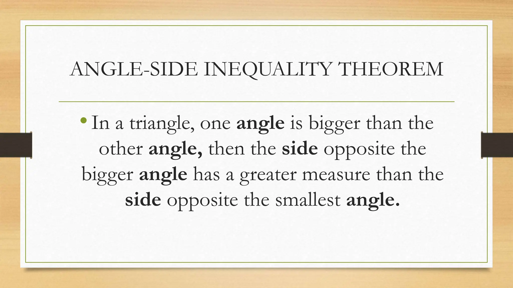 Triangle-Inequality power point presentation | PPTX