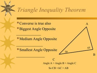 Triangle --- Inequality --- Theorem.ppt