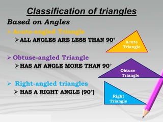 Triangle and its properties | PPTX