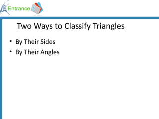 Triangle classification ok1296542905 | PPT