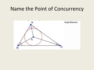 Concurrency Of Angle Bisectors Of A Triangle