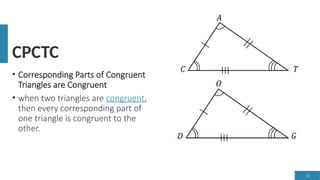 Mathematics 8 Module 3 Third Quarter Triangle Congruence | PPT
