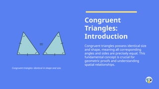 Triangle Congruence A Deep Dive.pptx hkh | PPTX