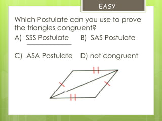 Comprehensive Guide to Triangle Congruence Postulates and Their ...