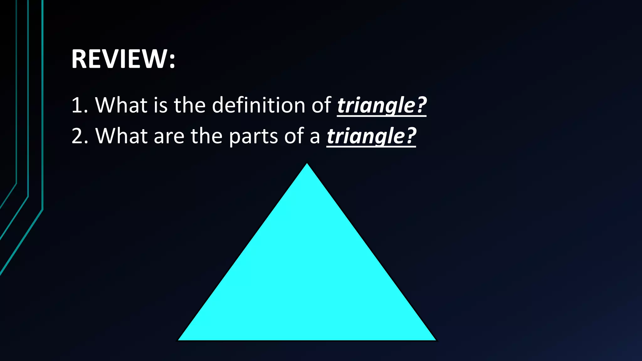 Triangle Congruence (Introduction) | PPTX