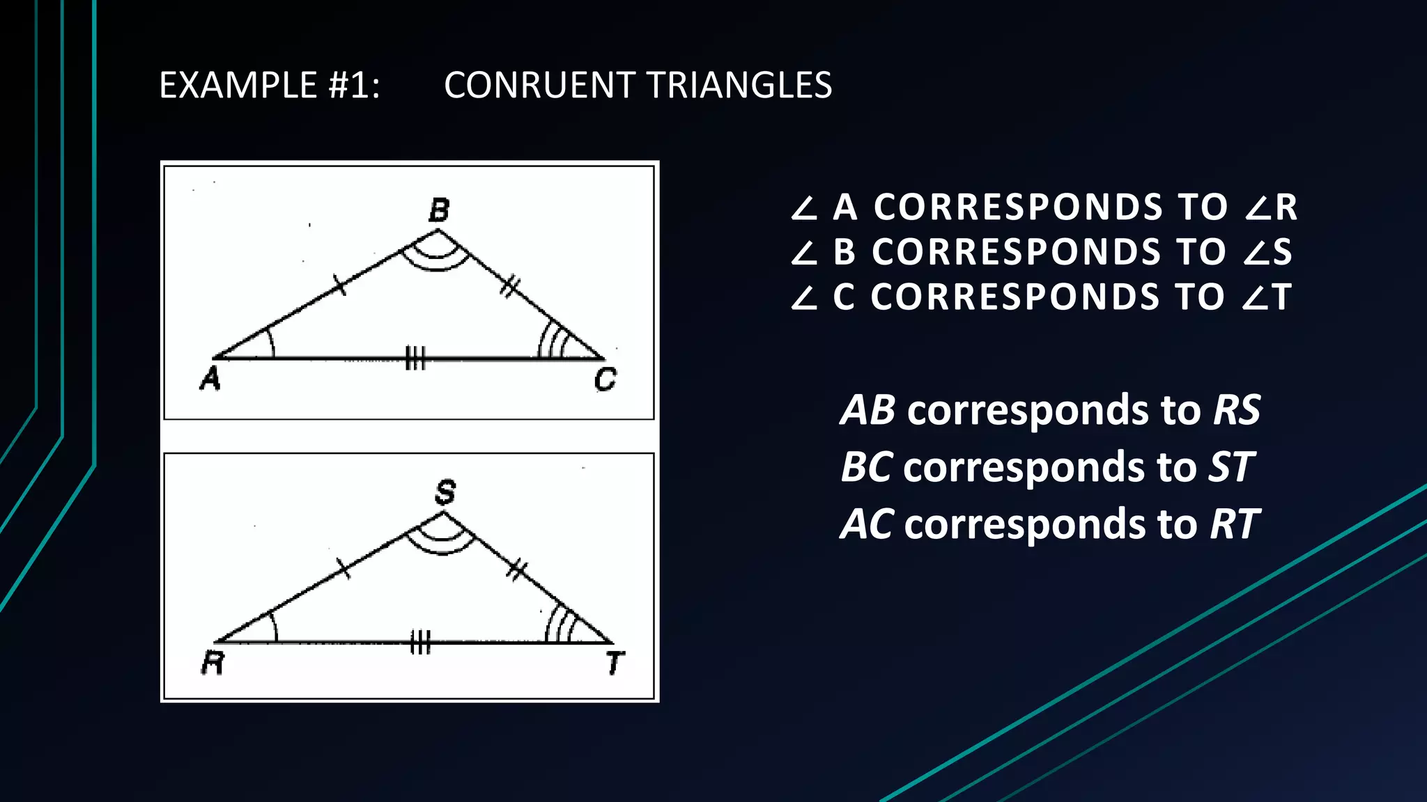 Triangle Congruence (Introduction) | PPTX