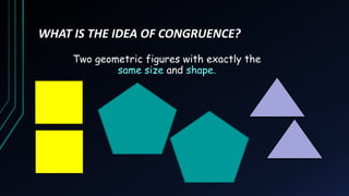 Triangle Congruence (Introduction) | PPTX