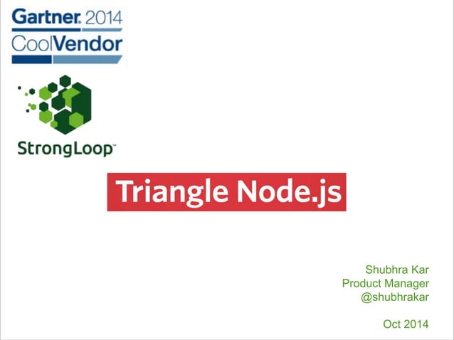 Triangle Node.js DevOps | PPT