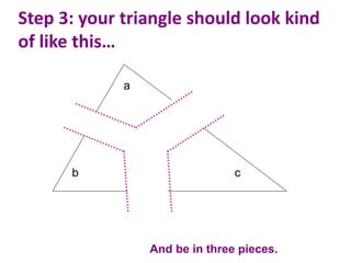 Triangle exploration | PPTX