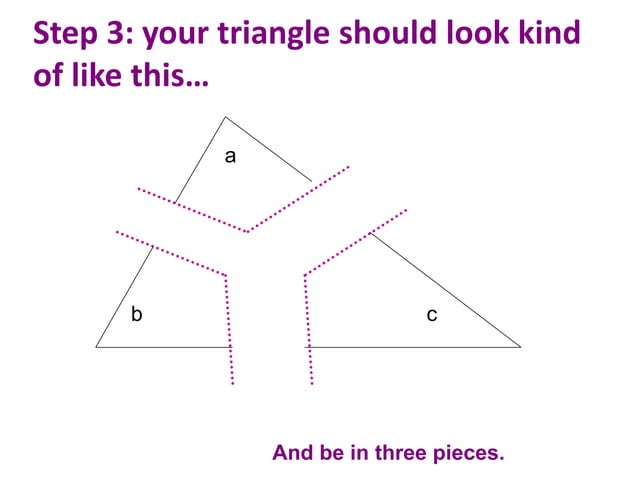 Triangle exploration | PPT