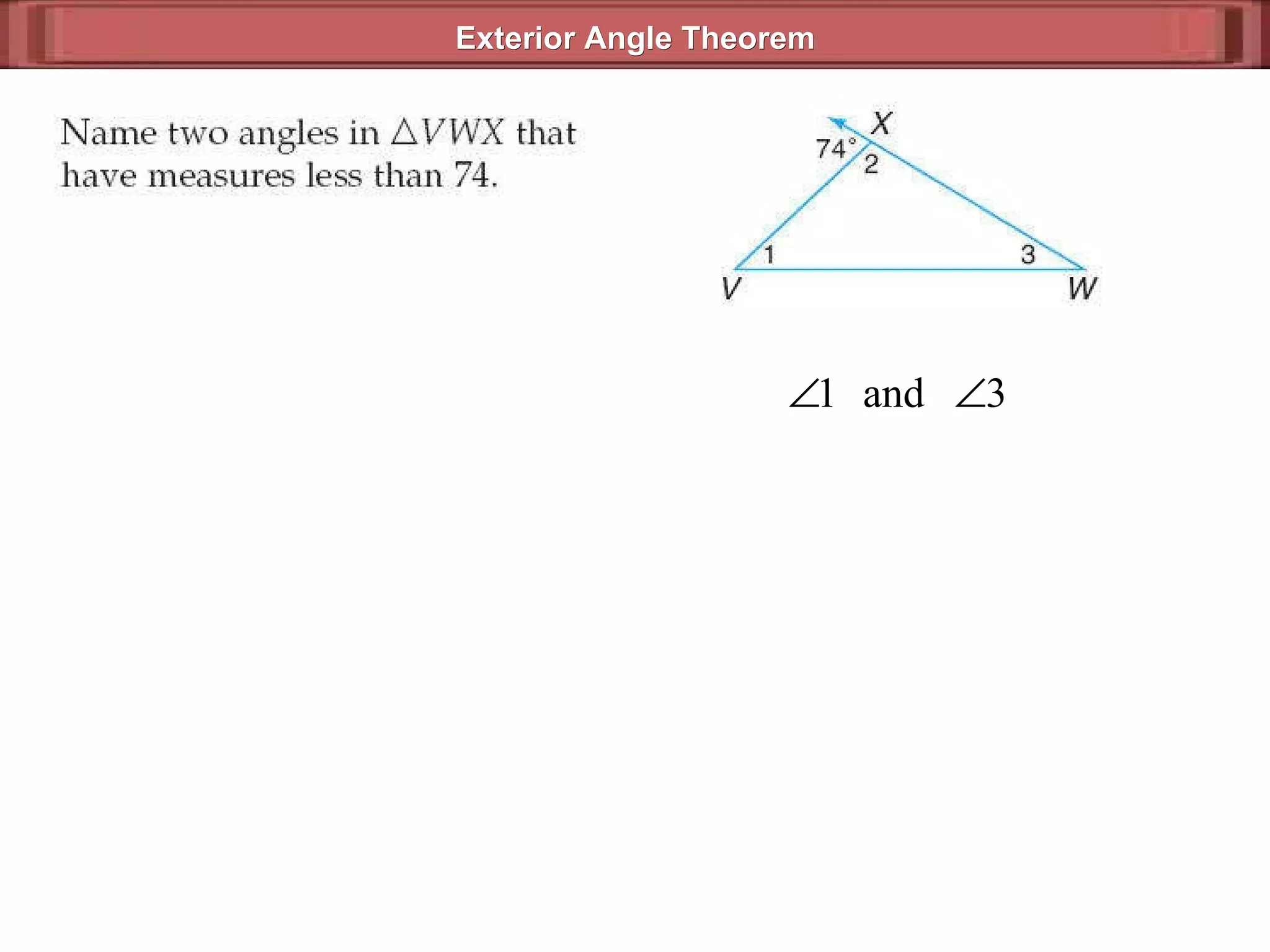 Triangle inequalities | PPT