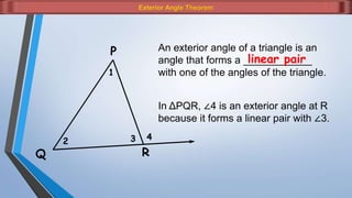 triangle inequalities theorems .ppt