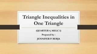 Triangle Inequalities in one triangle.pptx