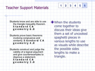Triangle inequality power point | PPT