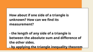 Triangle Inequality theorem ppt.....pptx