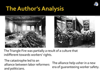 Triangle Fire Presentation | PPT