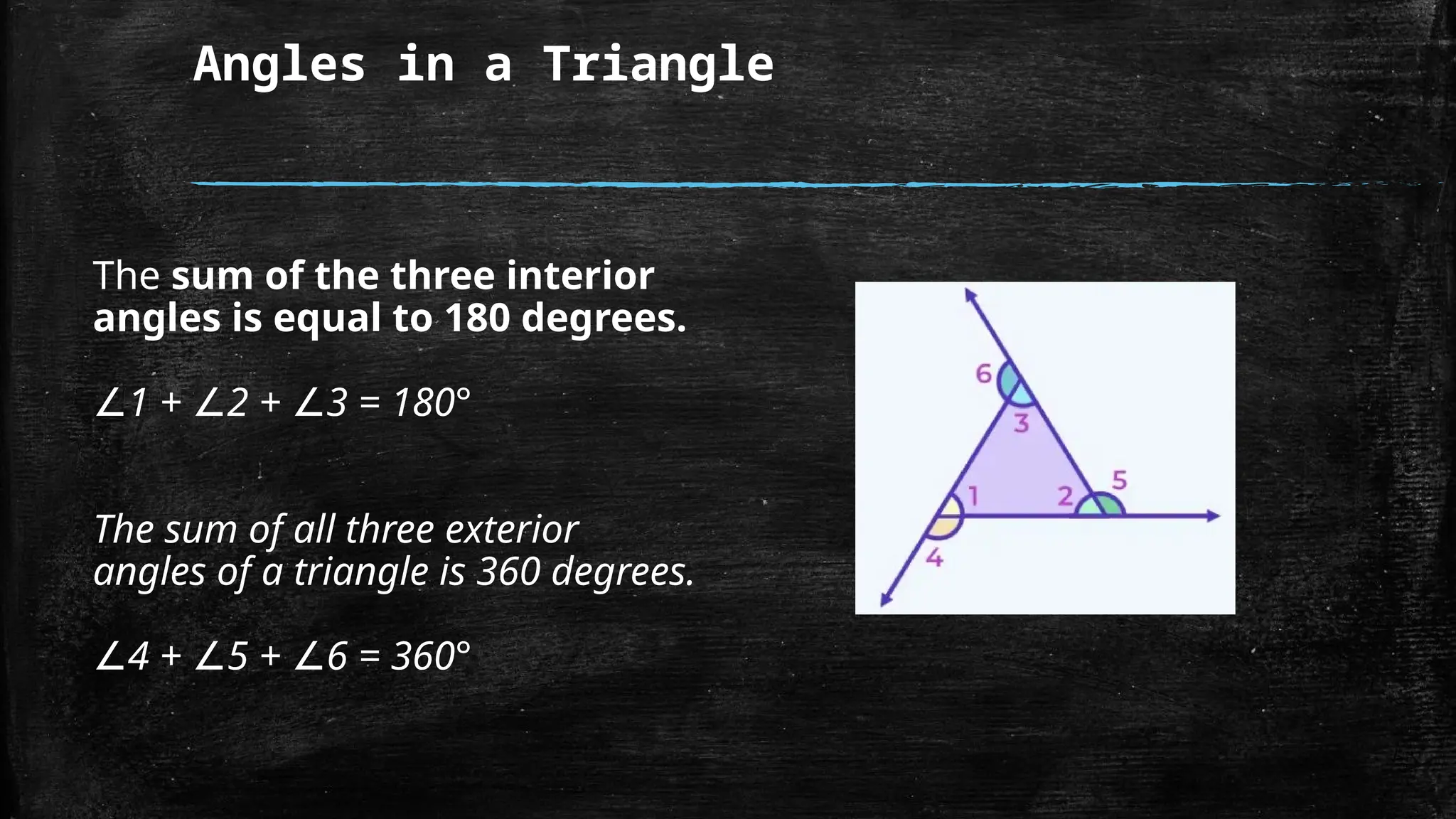 class 7 Triangle Properties basic presentation .pptx