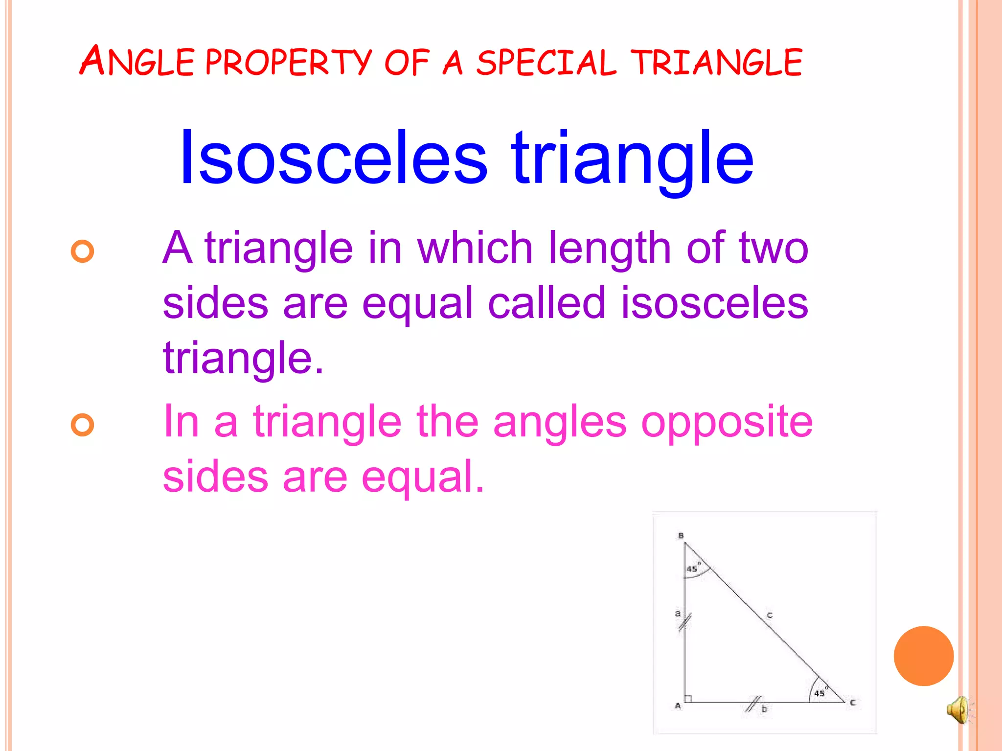 properties of triangles | PDF