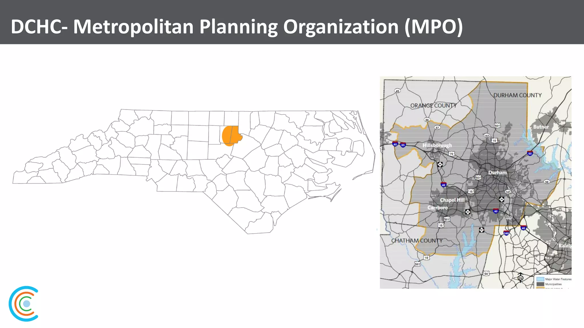 Maps of the Research Triangle Region | PPT