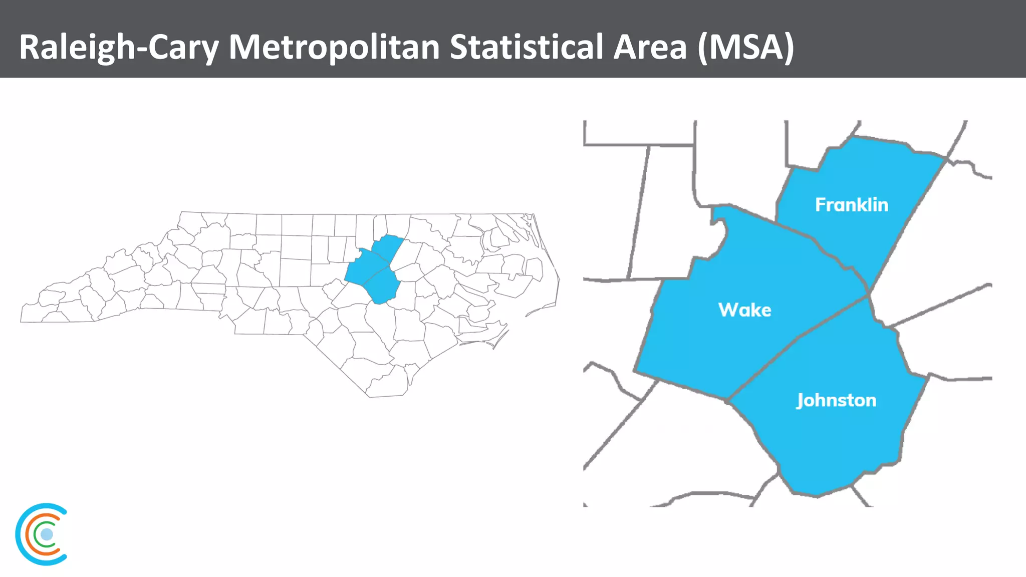 Maps of the Research Triangle Region | PPT