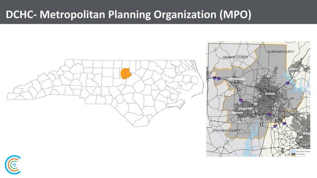 Maps of the Research Triangle Region | PPT