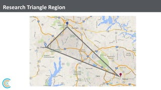 Maps of the Research Triangle Region | PPT
