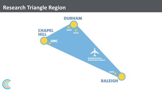 Maps of the Research Triangle Region | PPT