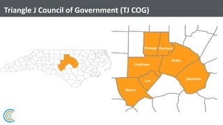 Maps of the Research Triangle Region | PPT