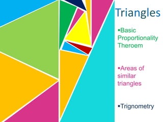 Similarity and Trigonometry (Triangles) | PPTX