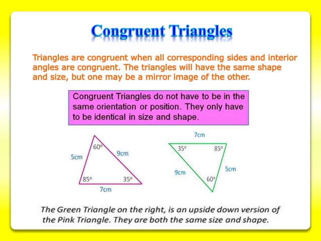 Triangles and its all types | PPTX