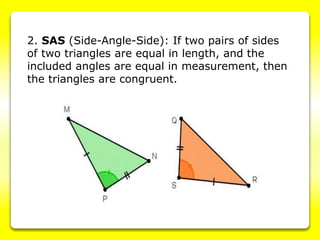 Triangles and its all types | PPTX