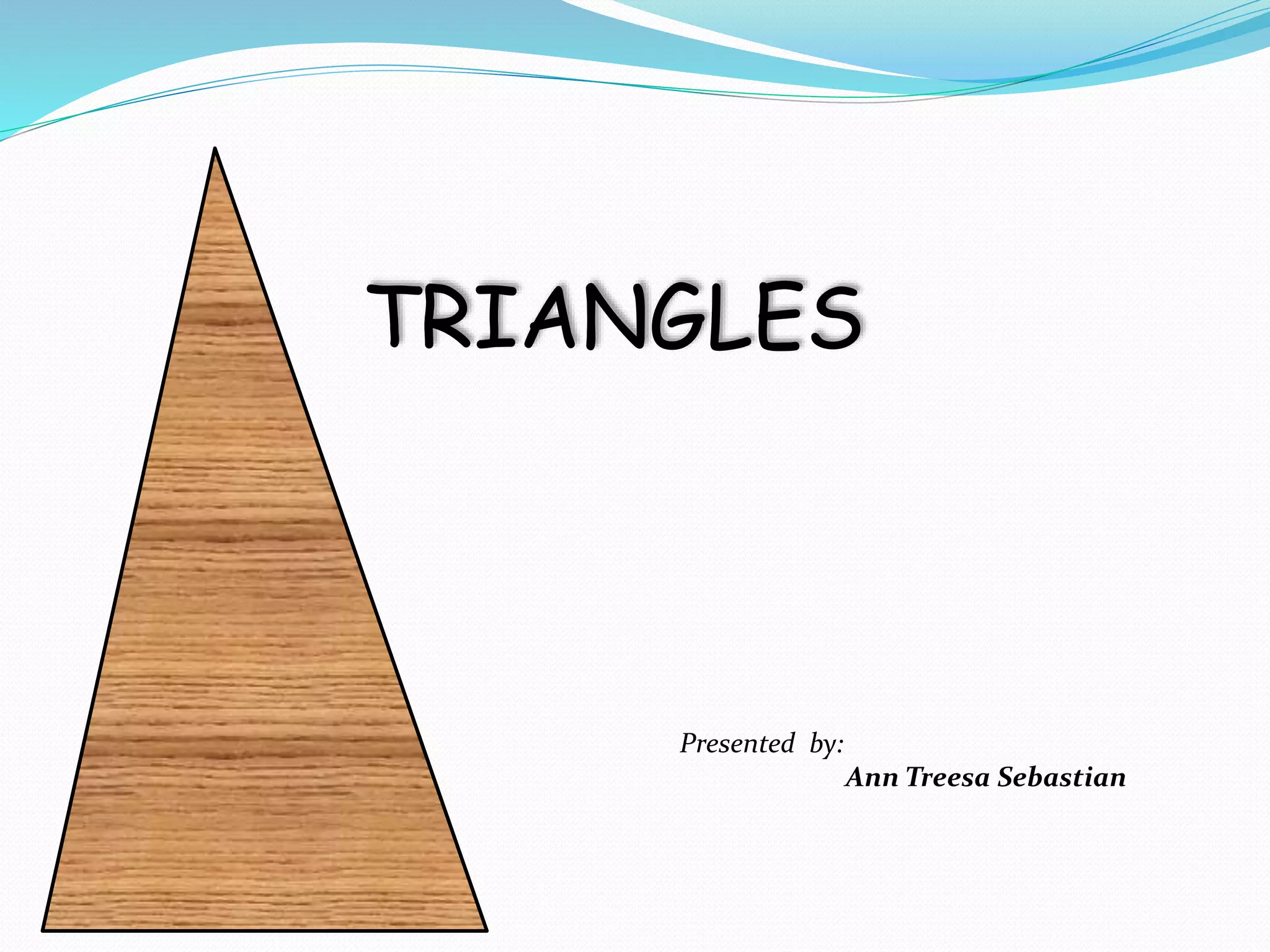 Triangles | PPTX
