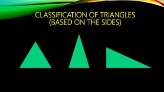 Triangles (Mathematics 5) | PPTX