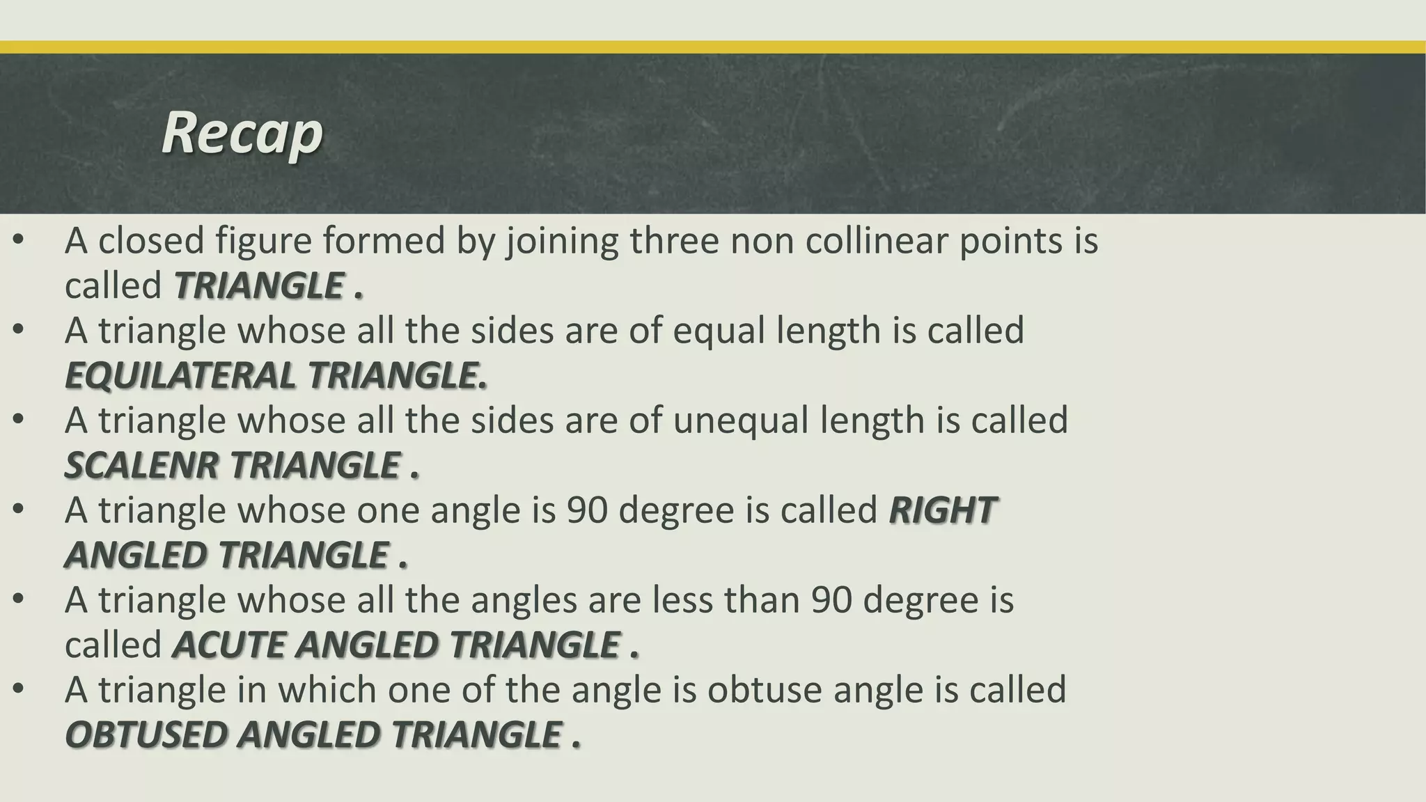 Triangles | PPT