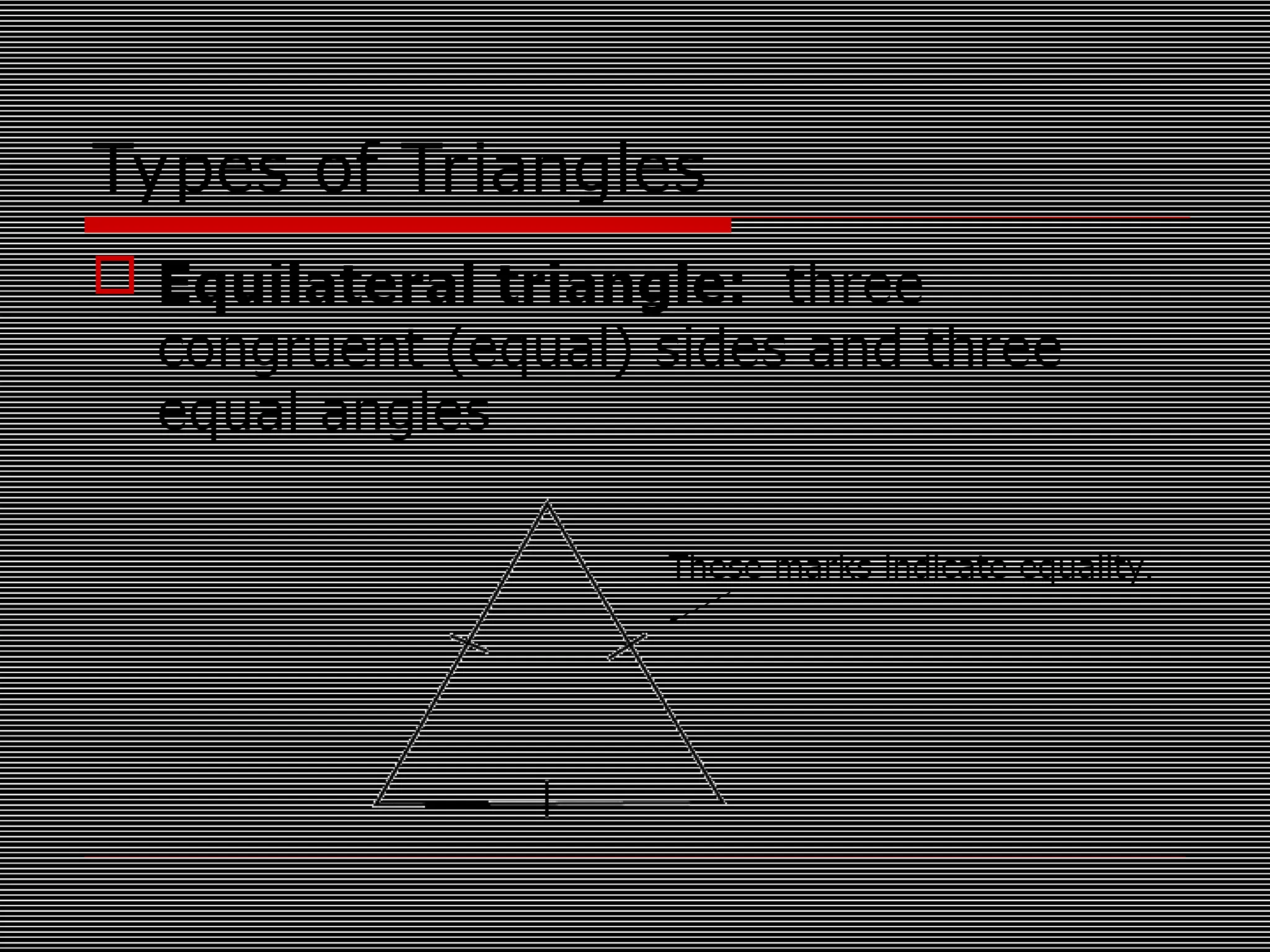 types of triangles, identifying triangles | PPT