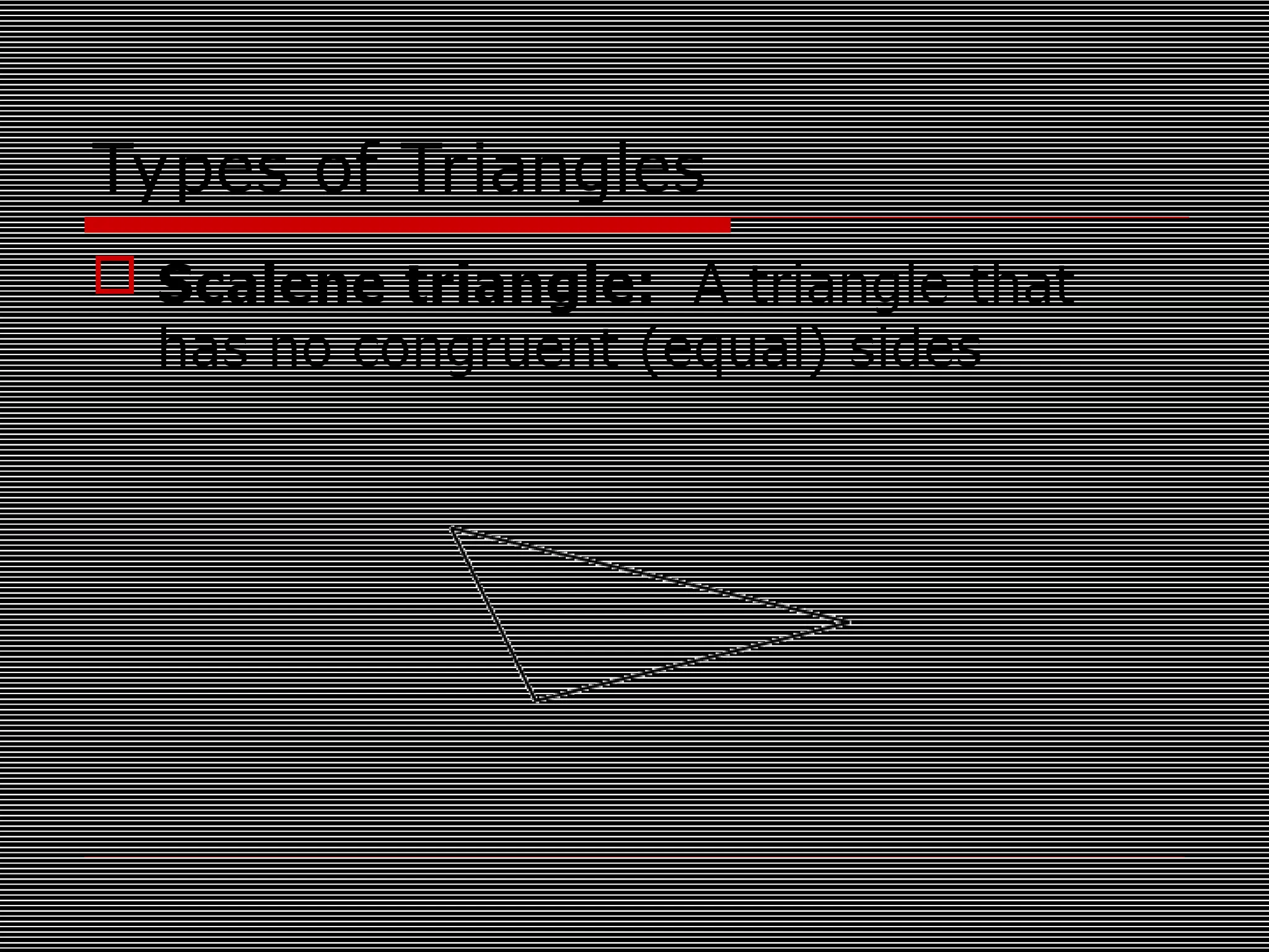types of triangles, identifying triangles | PPT